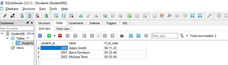 Designing Arduino Rfid Database Security System With Esp8266 Esp 01