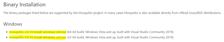 Install Mosquitto MQTT Windows - donskytech.com