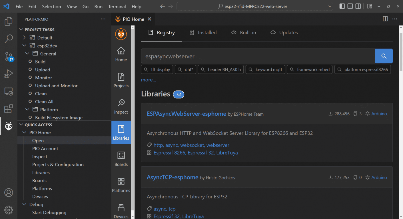 PlatformIO Tutorial for Arduino Development - donskytech.com