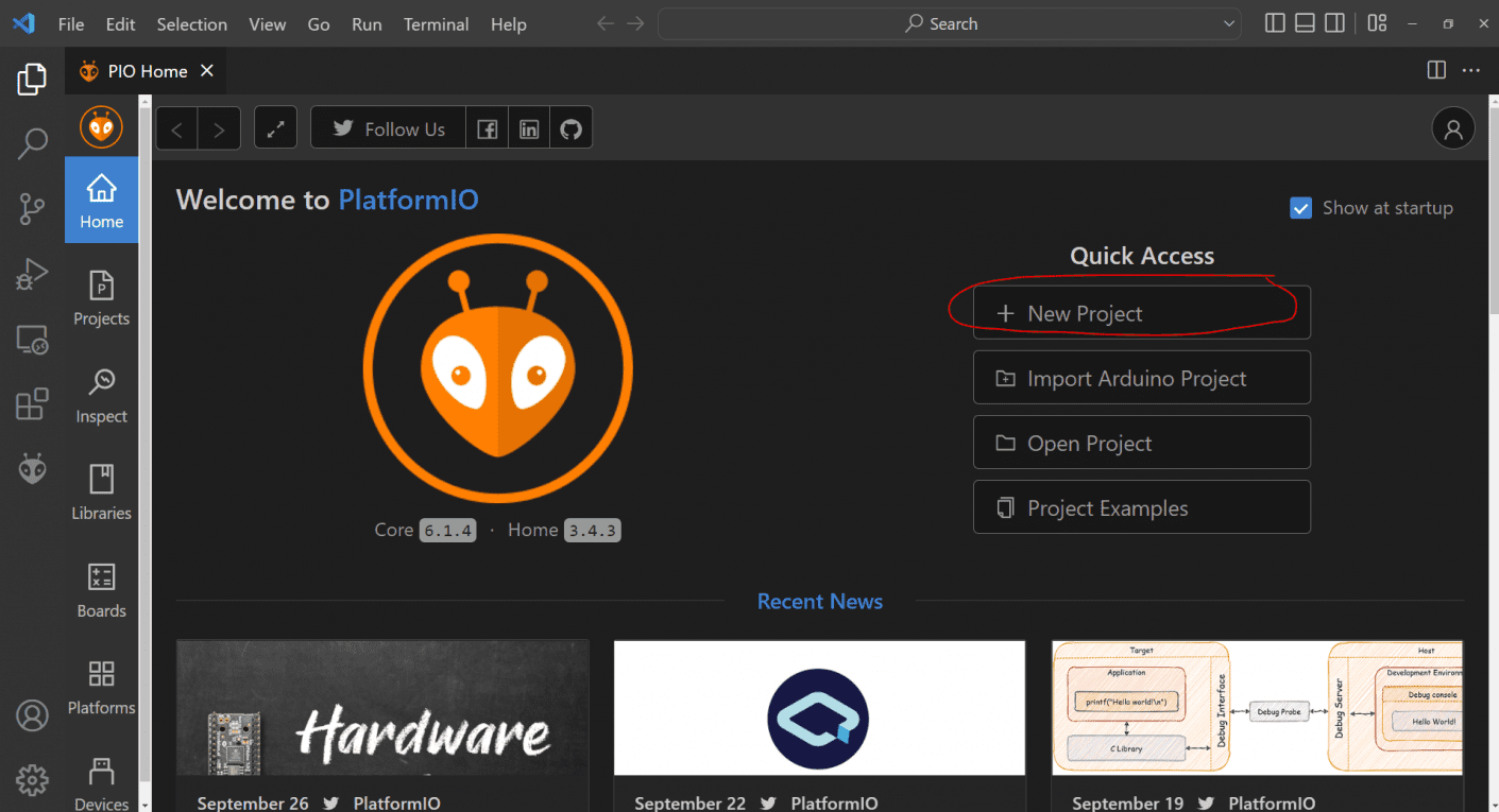 Platformio Tutorial For Arduino Development
