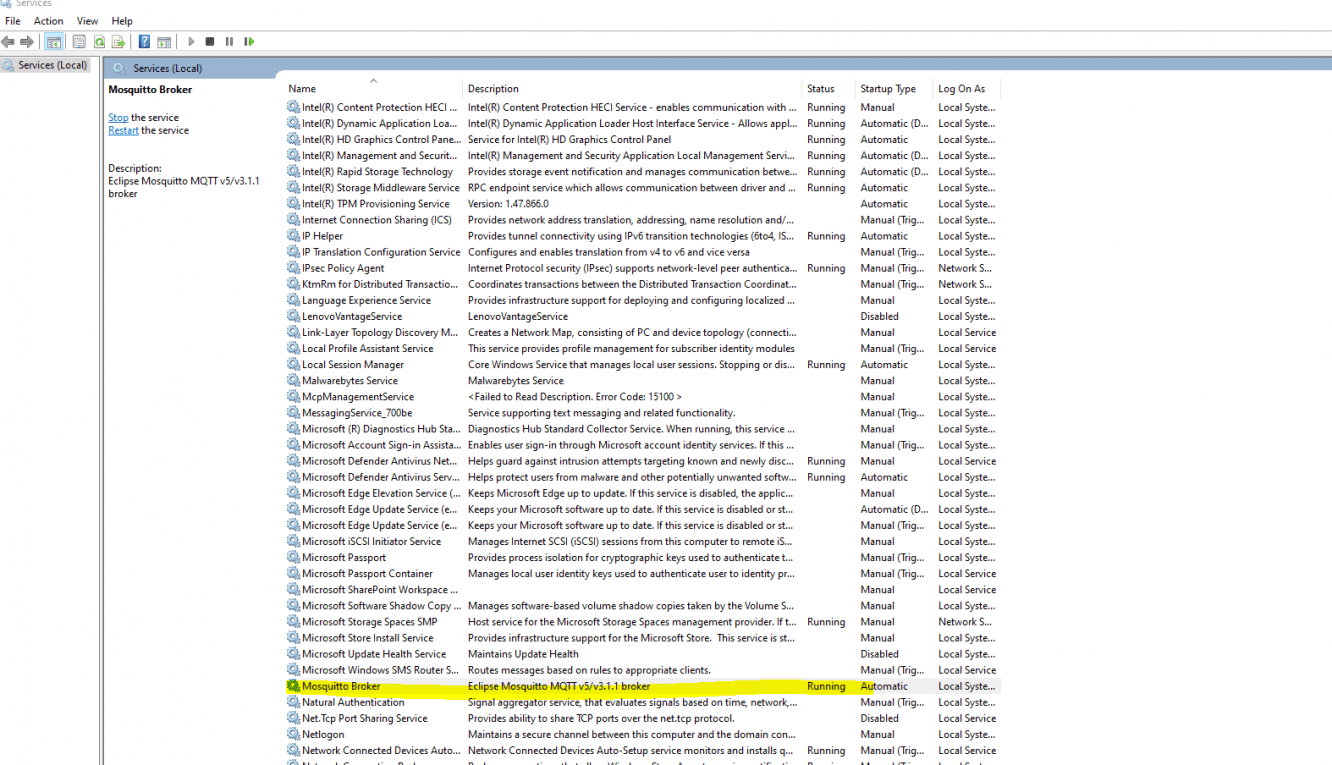 Install Mosquitto MQTT Windows - donskytech.com Install Mosquitto MQTT Windows - donskytech.com