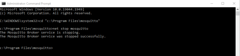 Install Mosquitto MQTT Windows - donskytech.com