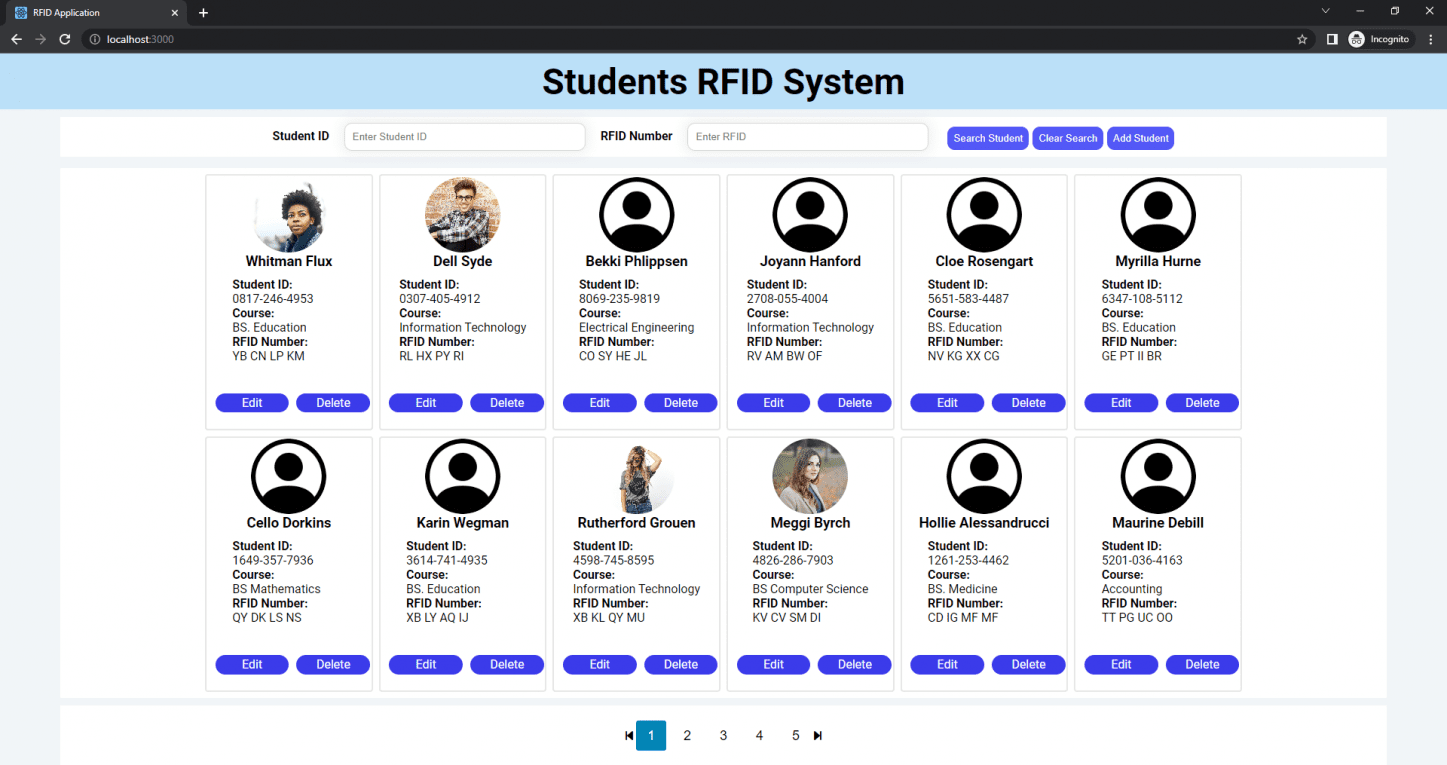 MERN Stack Tutorial - RFID Management System