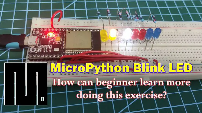 MicroPython - How to Blink an LED and More - donskytech.com