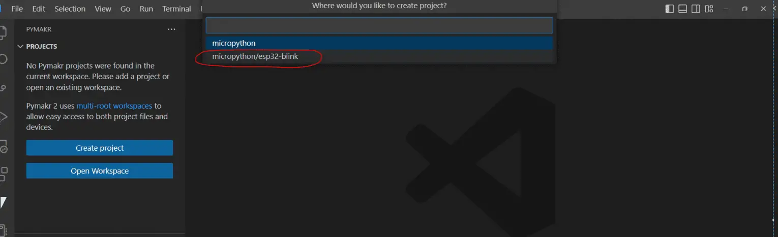 Micropython Using Vscode Pymakr On Esp32esp8266