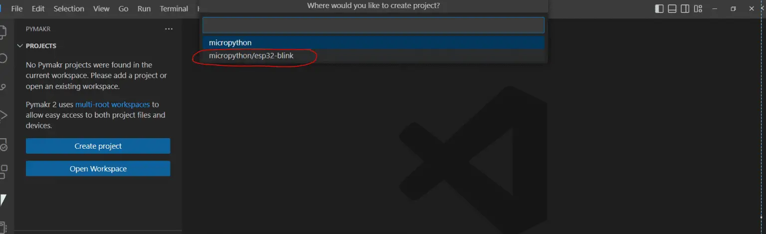 Micropython Using Vscode Pymakr On Esp32esp8266