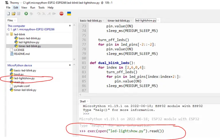 MicroPython - How to Blink an LED and More - donskytech.com
