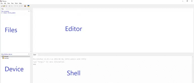 MicroPython Development Using Thonny IDE - donskytech.com