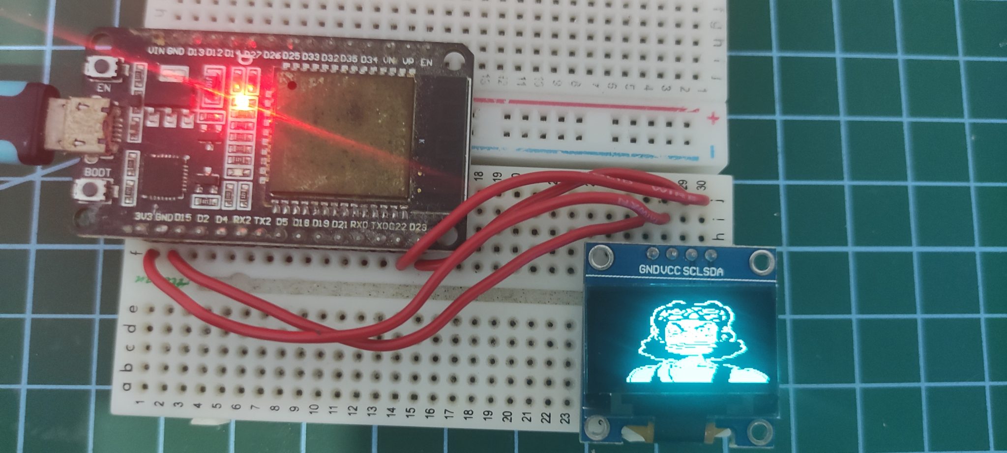 MicroPython: Interfacing with SSD1306 OLED display
