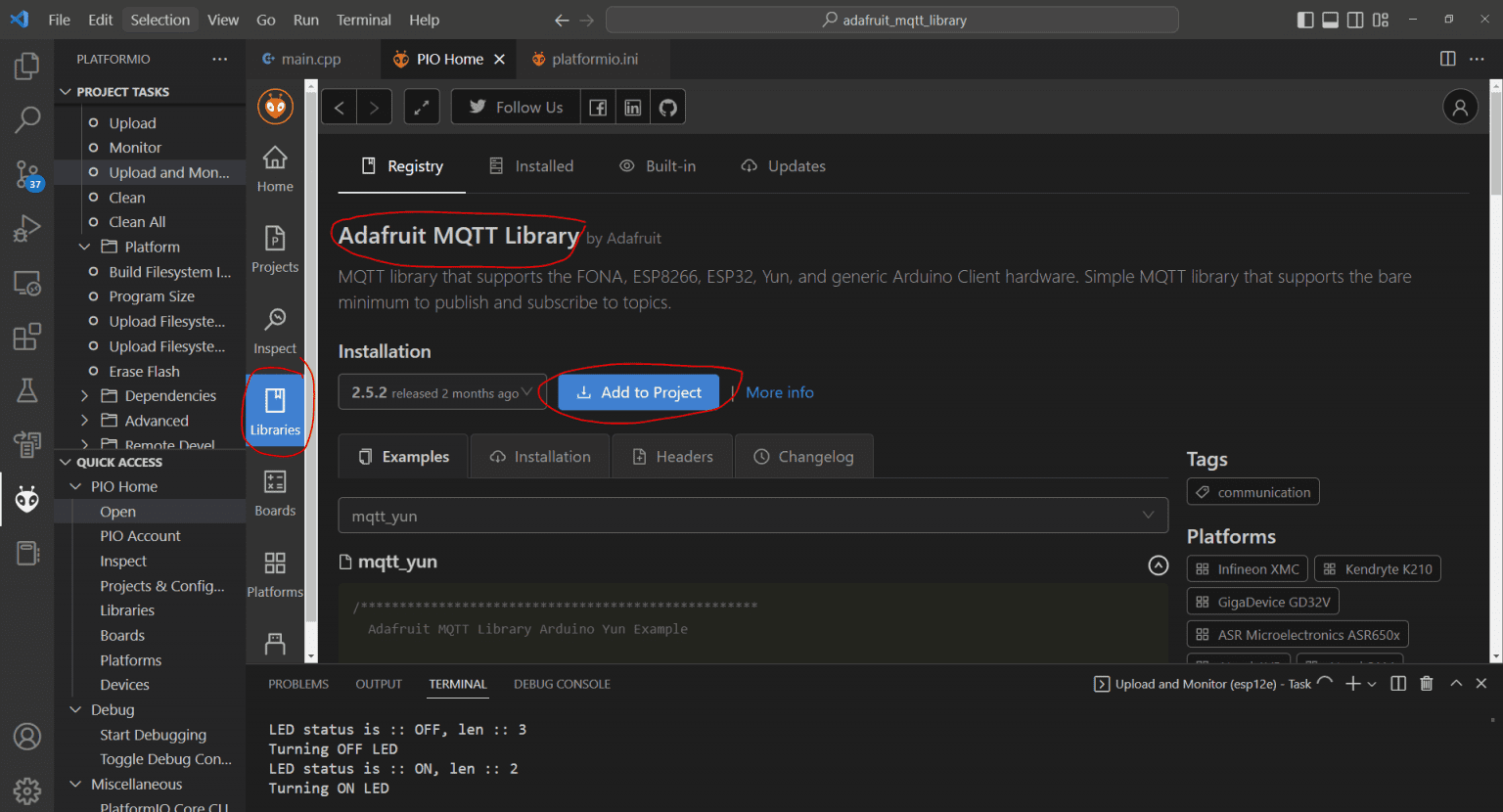 Adafruit MQTT Library Tutorial - donskytech.com