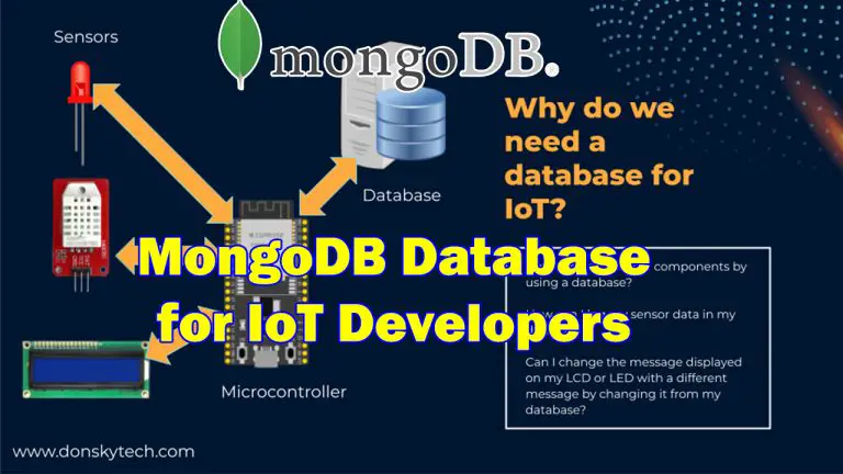 MongoDB Database for IoT Developers Series - donskytech.com