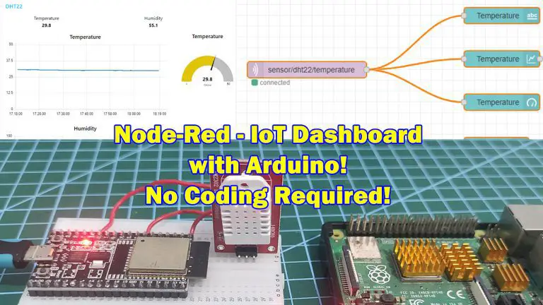 Node Red Iot Dashboard With Arduino No Coding Required