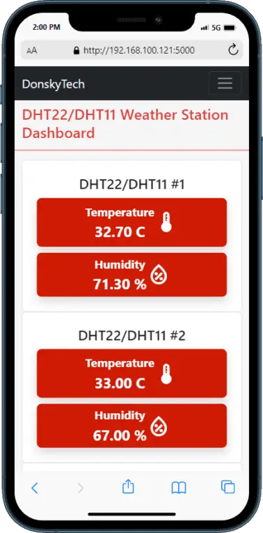 Raspberry Pi IoT Weather Station - donskytech.com