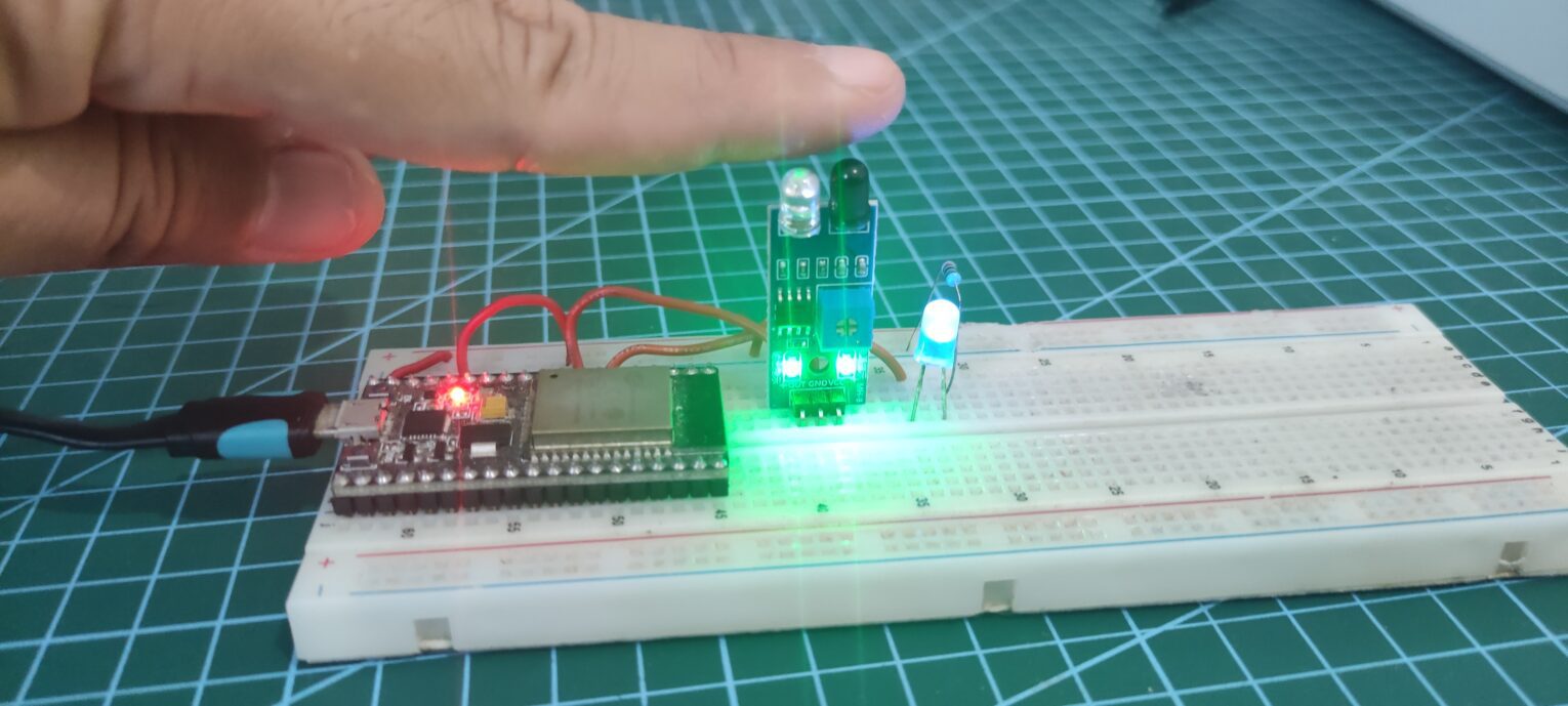 Interface ESP32 with Infrared(IR) Sensor Module - donskytech.com