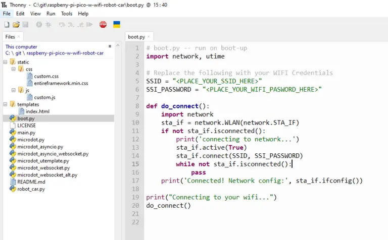 Building a Raspberry Pi Pico W WiFi Robot Car - donskytech.com