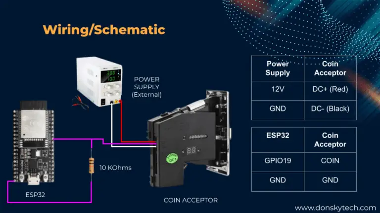 Connect your Arduino projects with a universal Coin Acceptor - donskytech.com