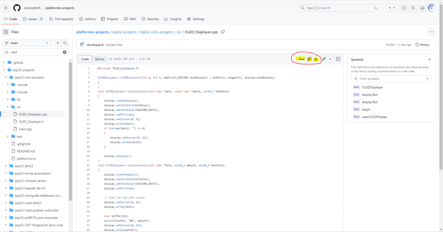 How to download a GitHub file, folder, or project? - donskytech.com