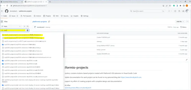 How to download a GitHub file, folder, or project? - donskytech.com