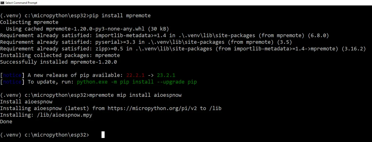 Discovering Esp Now In Micropython With Asyncio