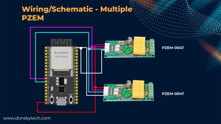 ESP32 and PZEM-004T: How to retrieve multiple PZEM-004T readings using ...